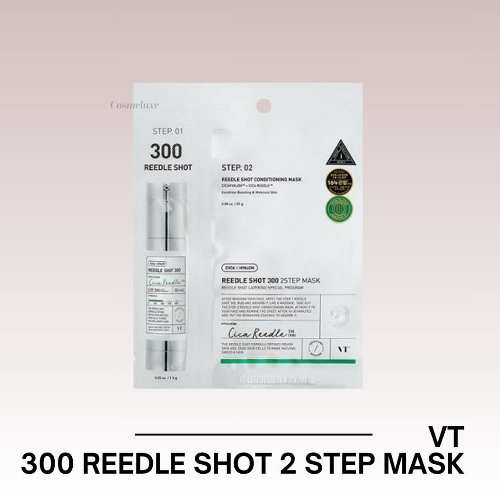 Jual VT Reedle Shot 300 2Step Mask Sheet 1ea | Shopee Indonesia