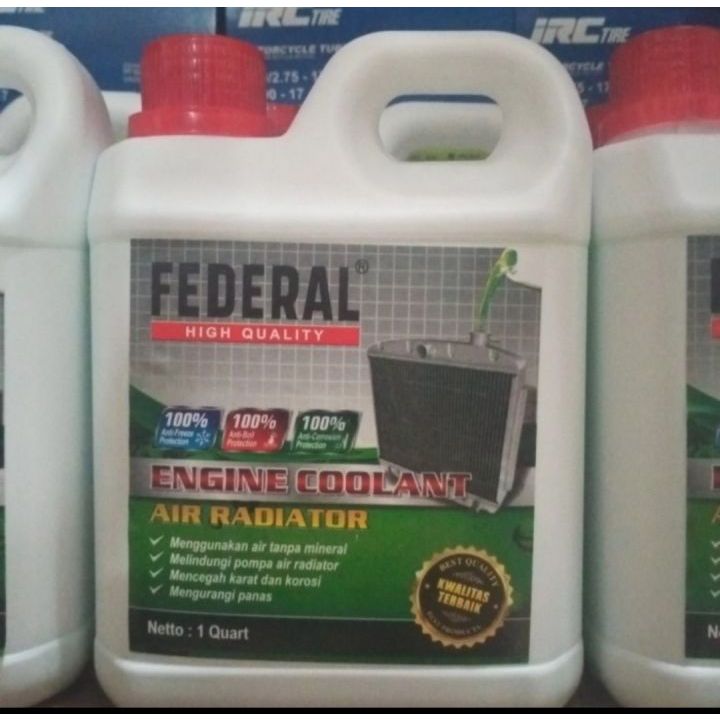 Jual Air Coolant Air Radiator 1 Liter Federal Untuk Semua Motor ...