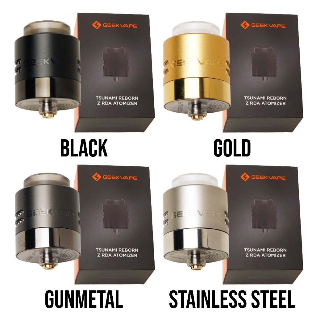 Jual Atomizer Vape Geekvape Tsunami Reborn Z RDA Tank 24MM By Geekvape ...