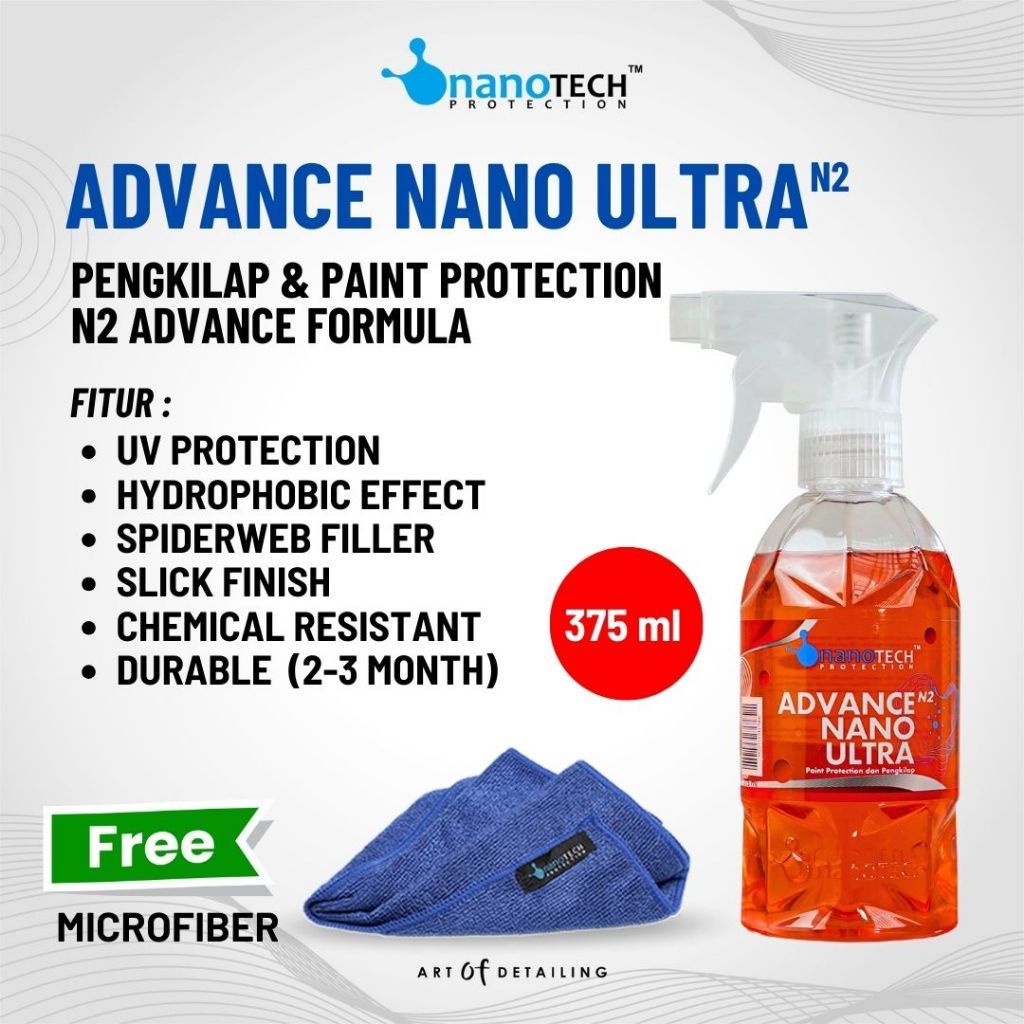 Jual ADVANCE NANO ULTRA - Nano Ceramic Coating - Paint Protection ...