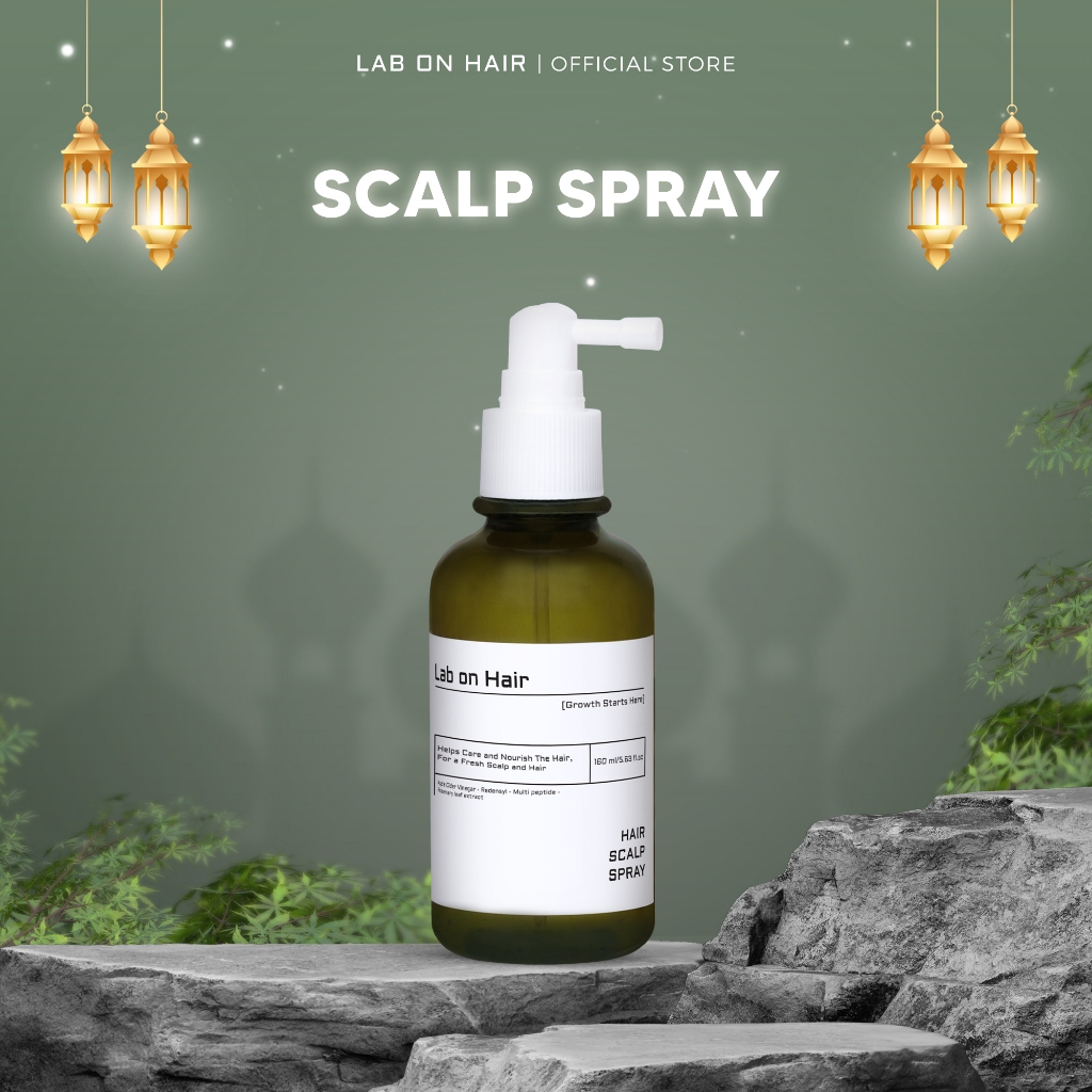 Jual Lab On Hair Scalp Spray - Tonik Rambut Spray Anti Rontok dan ...