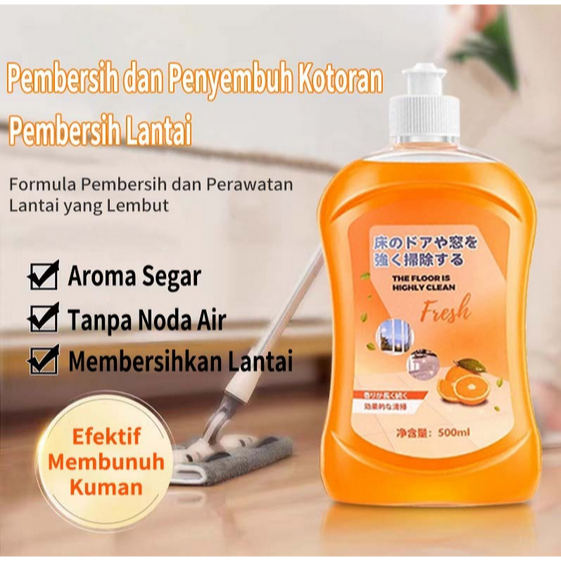 Jual [OL] Sabun Pembersih Lantai Aroma Jeruk 500ML Sabun Pel Pewangi ...