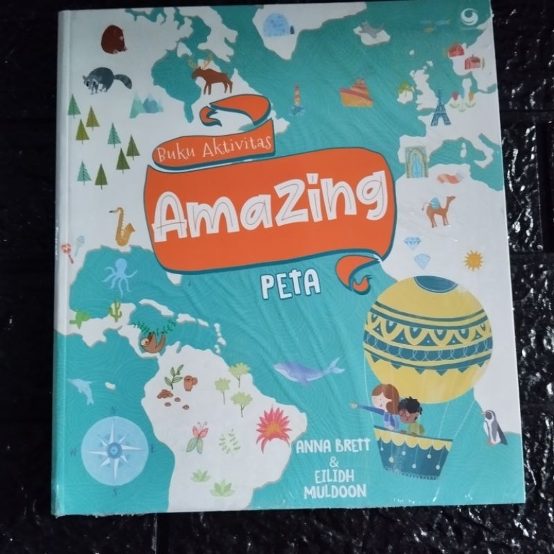 Jual Buku Aktivitas Amazing Peta - Anna Brett & Eilidh Muldoon | Shopee ...