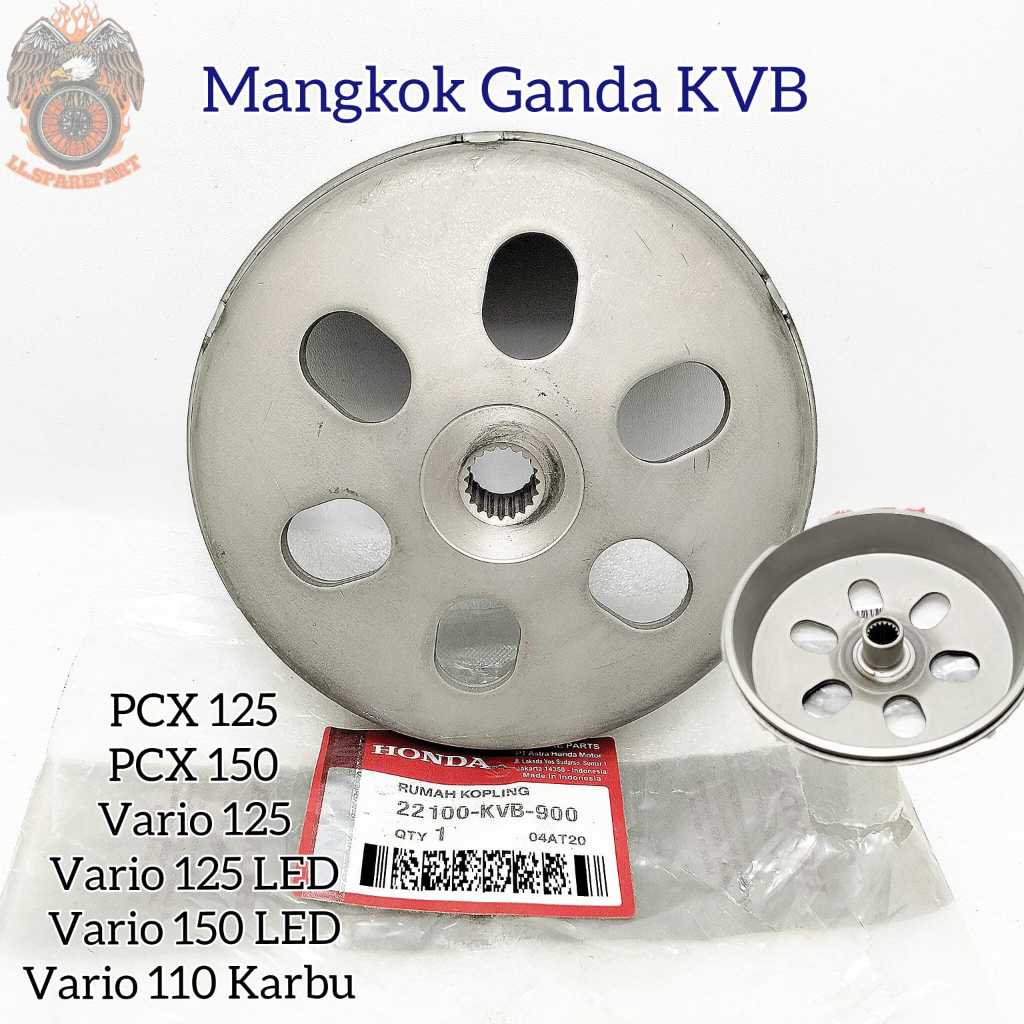Jual MANGKOK RUMAH KOPLING GANDA HONDA KVB ASLI ORIGINAL HONDA PCX 125 PCX 150 VARIO 125 VARIO ...