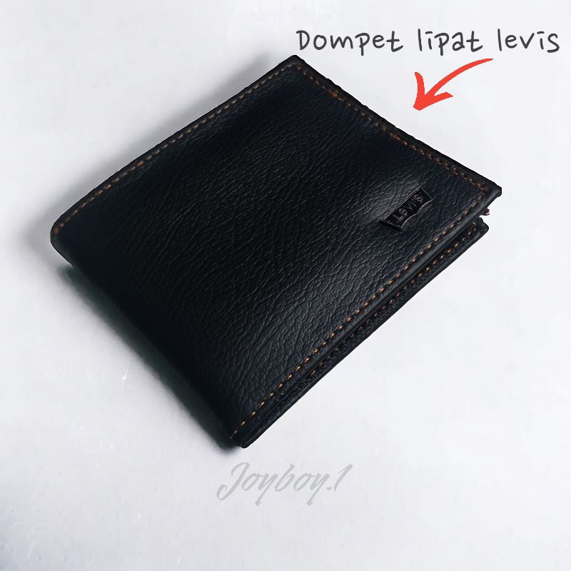 Jual dompet lipat levi's dompet lipat pria bahan kulit sintetis dompet ...