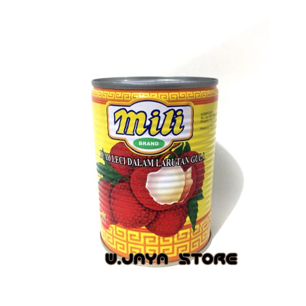 Jual Terkini Mili Lyhees in Syrup Lei Kaleng Mili GB | Shopee Indonesia