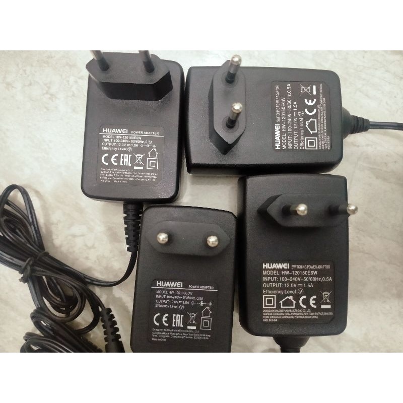 Jual ADAPTOR HUAWEI / HUNTKEY 12V 1A, 1.5A 2A ORIGINAL BAWAAN ROUTER ...