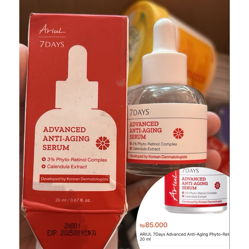Jual ARIUL 7DAYS ADVANCED ANTI-AGING SERUM 20ml | Shopee Indonesia
