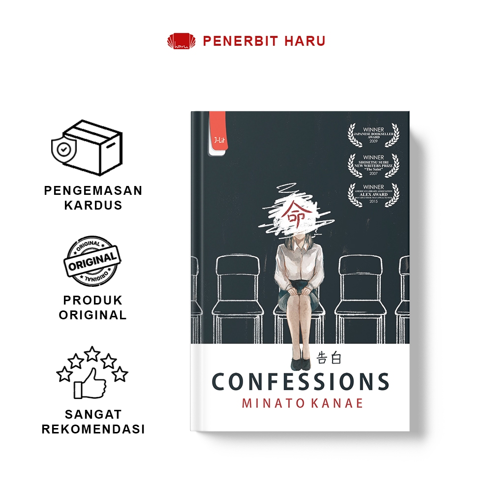 Jual Novel Confessions Minato Kanae Penerbit Haru Buku MisteriTh riller ...
