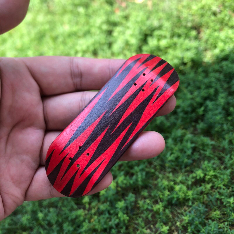 Jual fingerboard aksata competition deck split ply abstract | Shopee ...