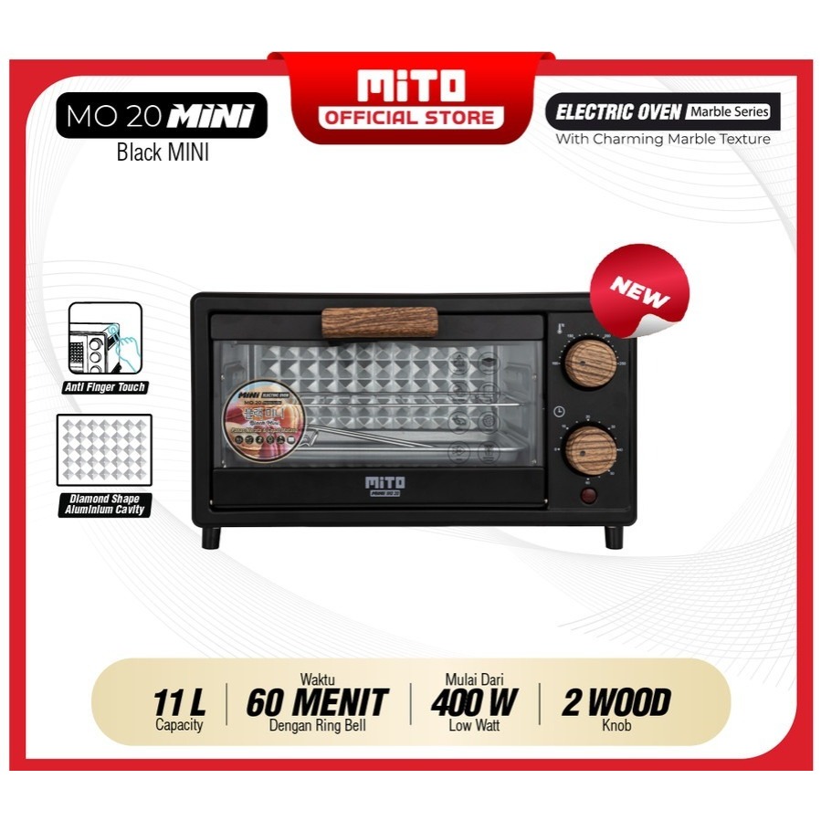 Jual MITOCHIBA Oven Listrik 11 Liter - MO20 | Shopee Indonesia