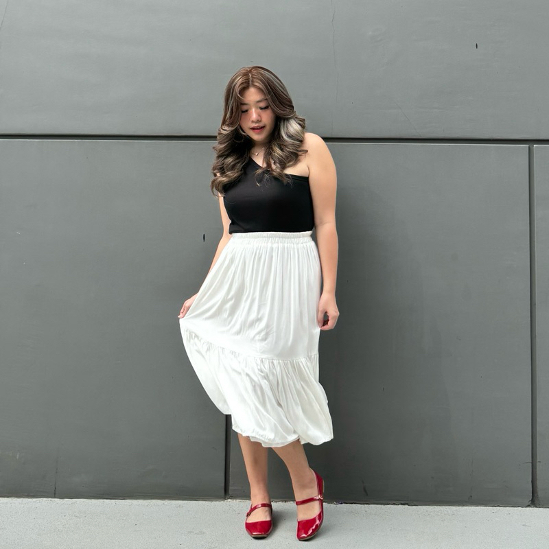 Jual Lala Skirt ( rok ruffle / rok wanita / rok bigsize / rok tutu ...