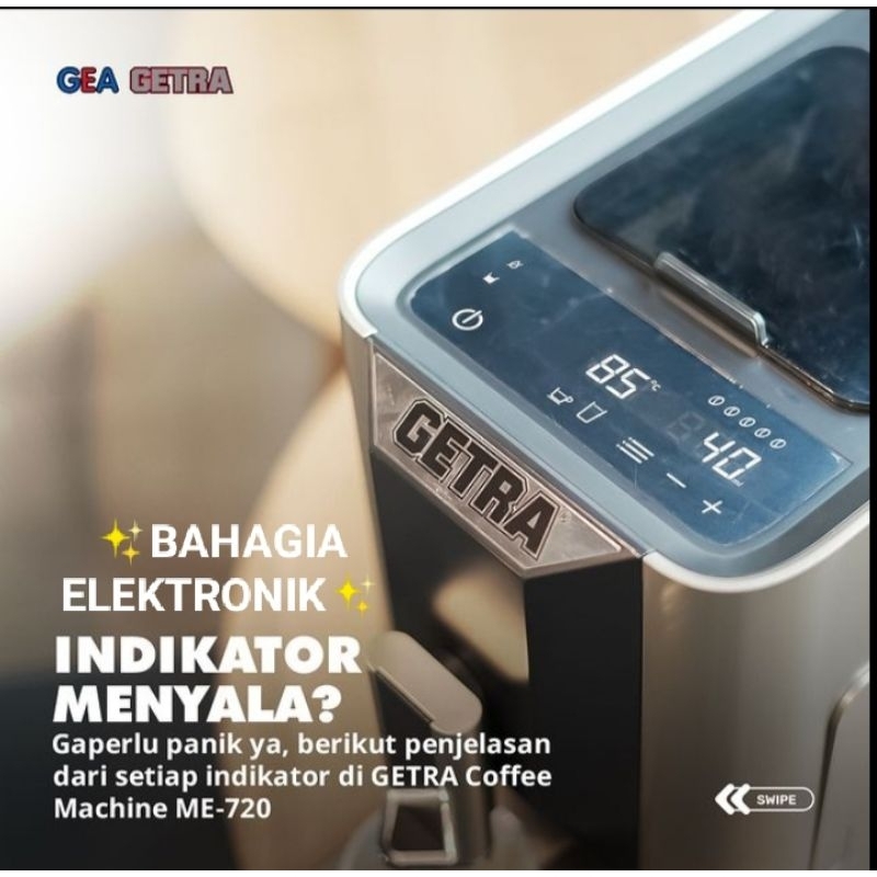 Jual GETRA ME-720 COFFEE MACHINE FULL AOUTOMATIC | Shopee Indonesia