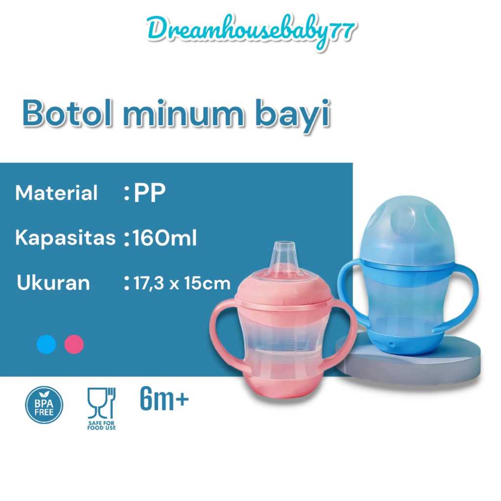 Jual Botol Minum Anak Bpa Free / Botol Minum Bayi Bpa Free 160ml ...