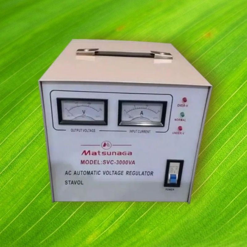 Jual Stavol Matsunaga SVC 3000VA / SVC3000VA Automatic Voltage 3000 Watt | Shopee Indonesia