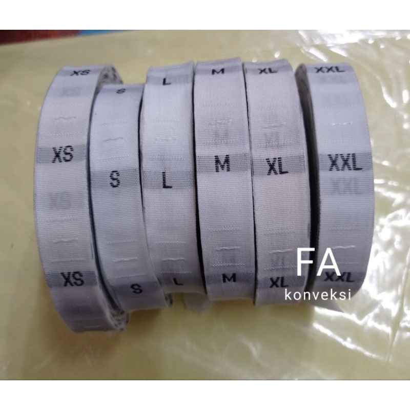 Jual Label Size /Label Ukuran Baju | Shopee Indonesia