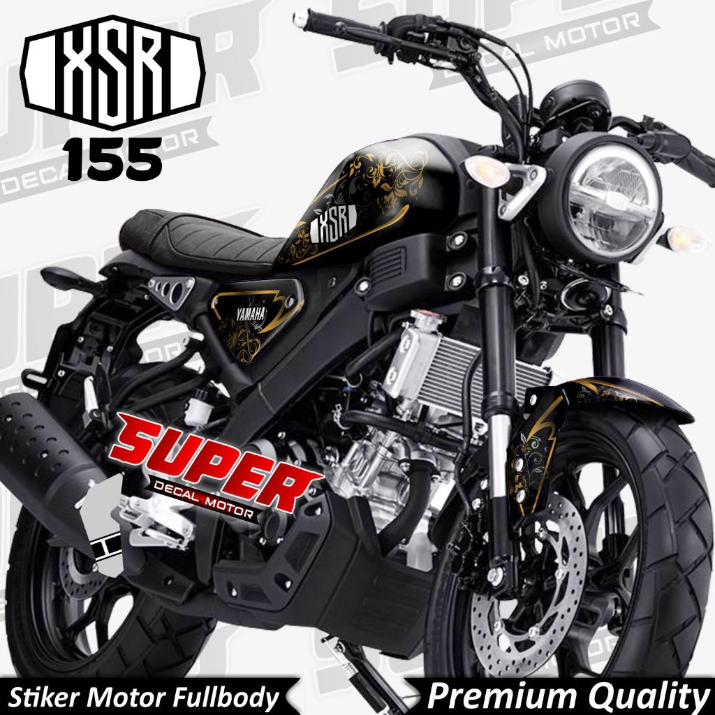 Jual (COD) Decal Stiker Xsr Decal Xsr 155 full body Striping Xsr 155 ...