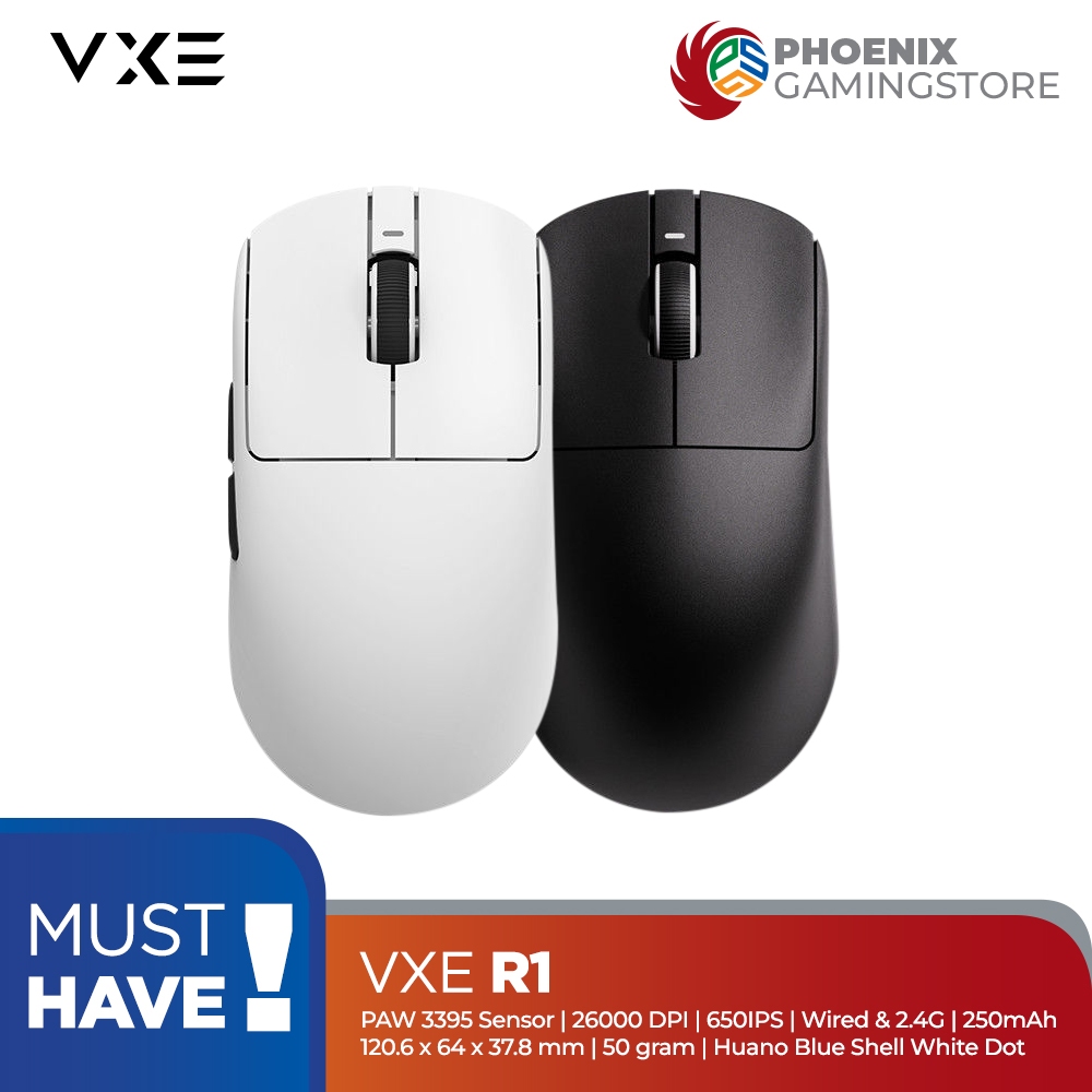 Jual VGN VXE R1 Gaming Mouse Three Mode Connection PAW3395 | Shopee ...