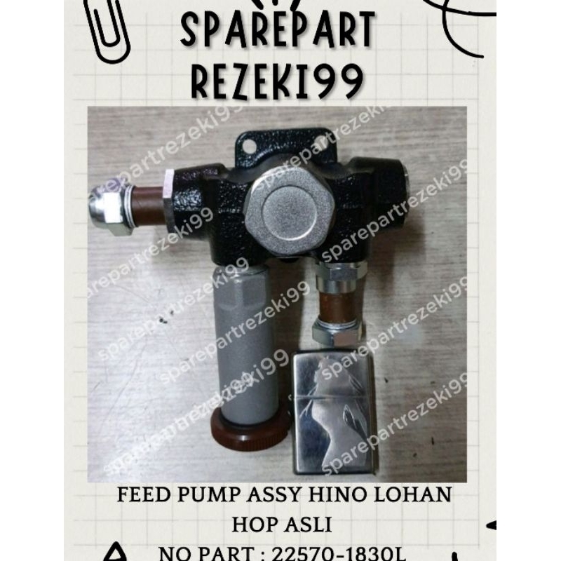 Jual Feed Pump Hino Lohan HOP Asli (22570-1830L) | Shopee Indonesia
