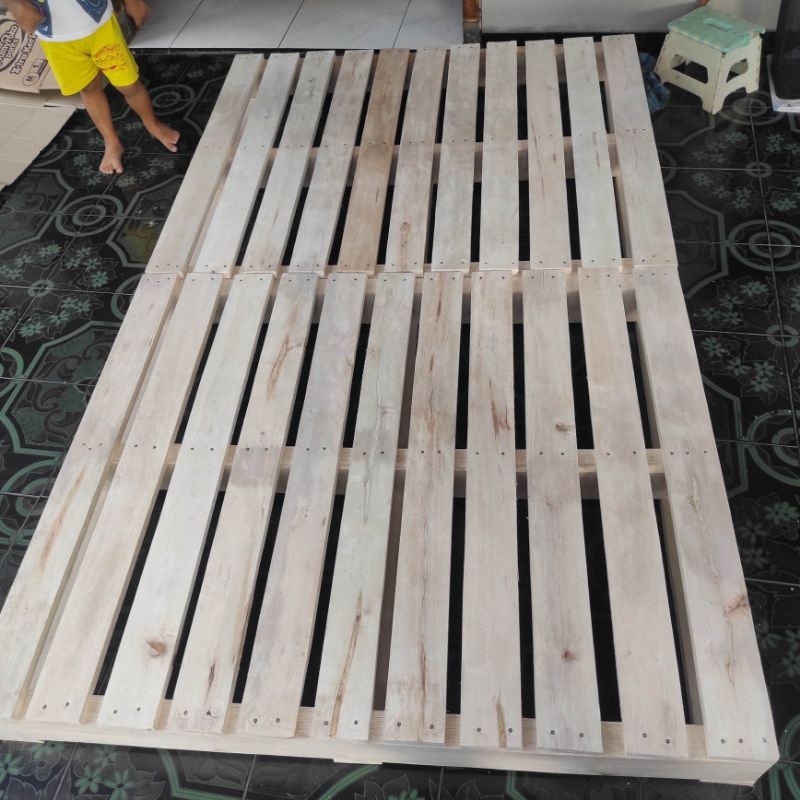 Jual Pallet Kayu Sengon Laut Albasia Ukuran 80×130cm Untuk Dipan ...