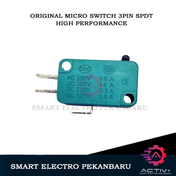Jual ORIGINAL MICRO SWITCH 3 PIN NO-NC SPDT 15A 125VAC / 250VAC Saklar ...
