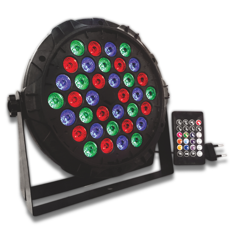 Jual Lampu Sorot Disco LED Par 36 Mata RGB Lampu Panggung LED Mitsuyama ...