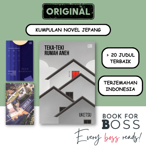 Jual Kumpulan Novel Jepang, Keajaiban Toko Kelontong Namiya, Teka-Teki Rumah Aneh, Totto-Chan ...