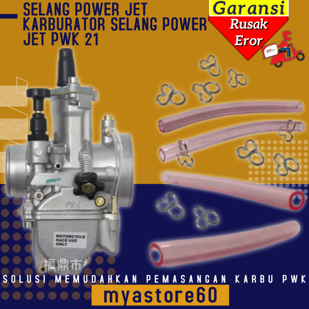 Jual Selang Slang PJ Pilot Jet Karburator Karbu Carbu Carburator PWK 21 ...