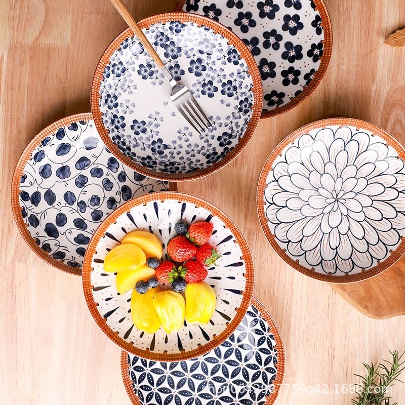 Jual Piring Cantik Keramik Aesthetic 8 Inch 20 Cm Piring Makan ...