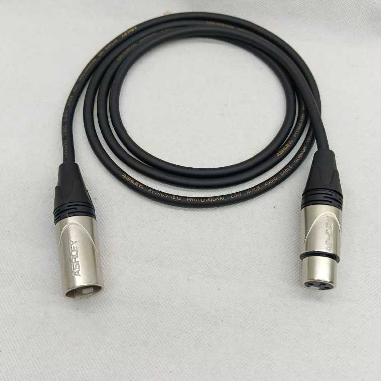 Jual Kabel Canon XLR ASHLEY Male To Female Kabel 50cm-10 Meter Original ...