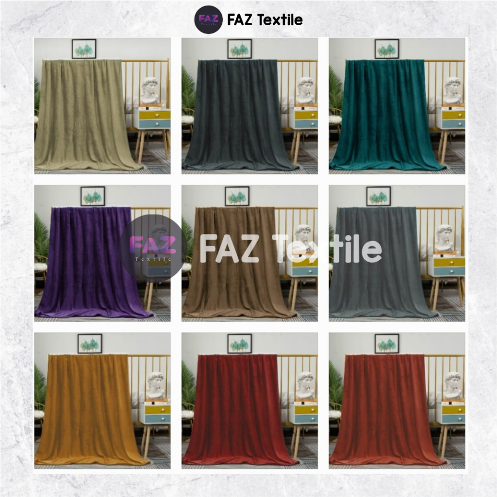 Jual Selimut Polos Tebal (150x200) 600g | Shopee Indonesia