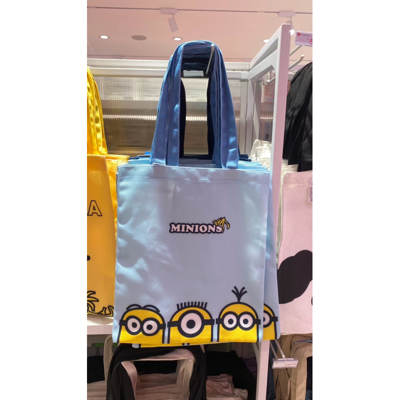 Jual Miniso x Minions x Lotso!! Totebag Minions | Totebag Lotso ...