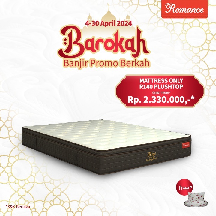 Jual Romance - R140 Plushtop MATRES ONLY (Romance Grosir) | Shopee Indonesia