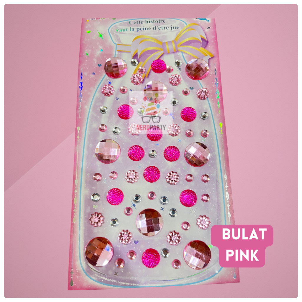 Jual Sticker 3D Manik Timbul /Sticker 3D Manik Tempel | Shopee Indonesia