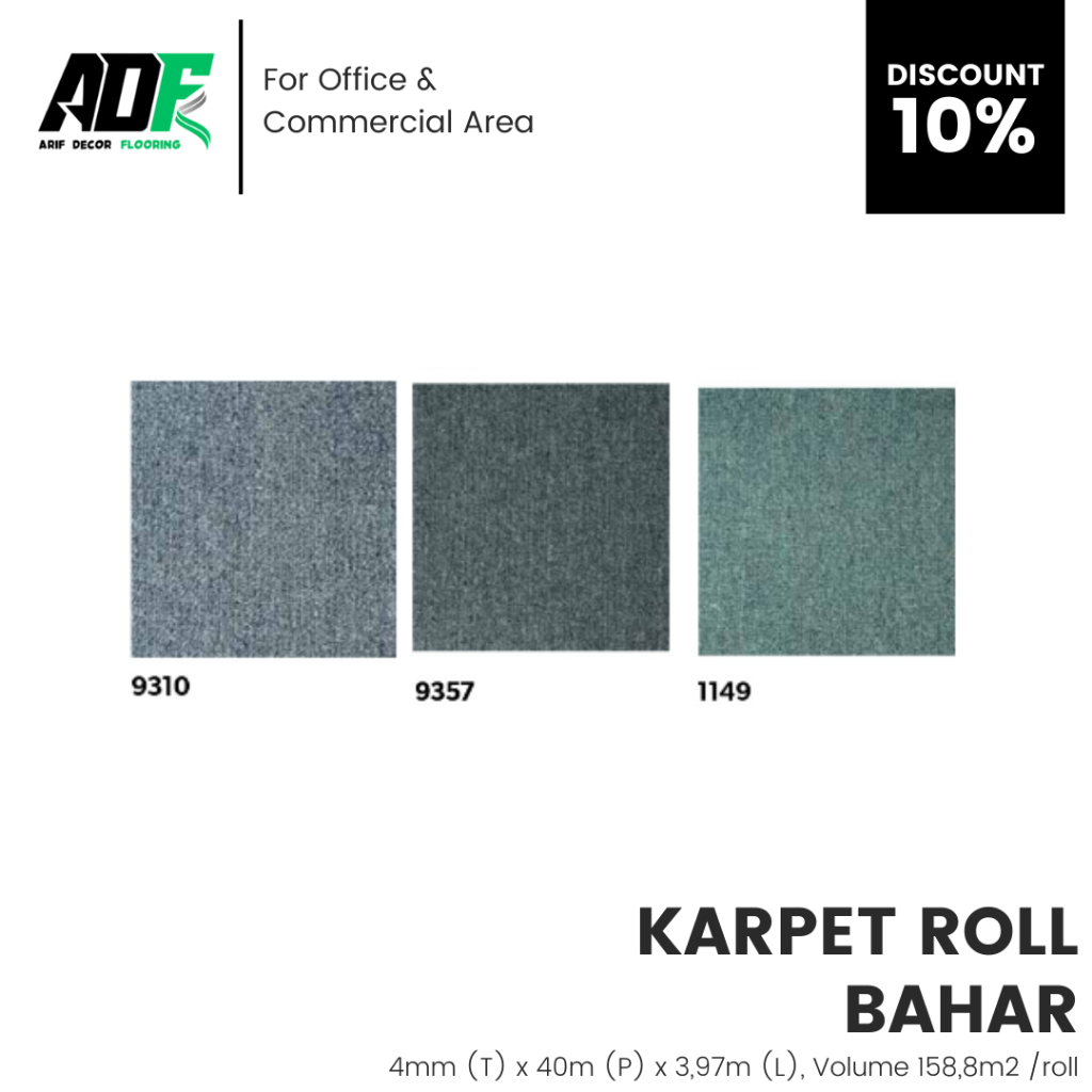 Jual Karpet Roll BAHAR Karpet Studio / Karpet Hotel / Karpet Kantor ...