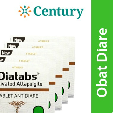 Jual NEW DIATABS TAB/DIARE/MENCRET/OBAT DIARE/OBAT MENCRET/SAKIT PERUT ...
