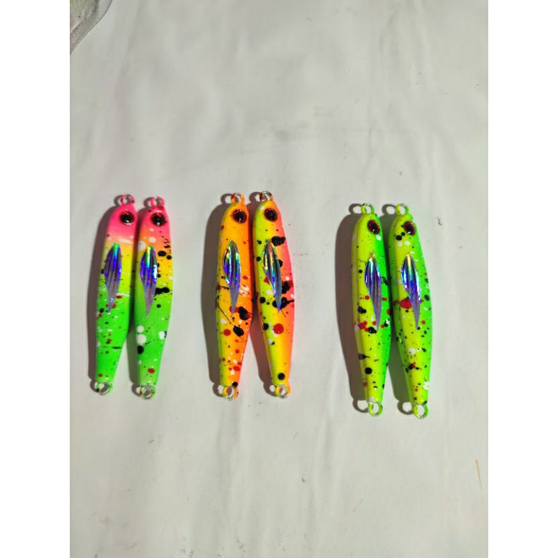 Jual metal jig maria mucho 30 gram motif bercak full GID | Shopee Indonesia