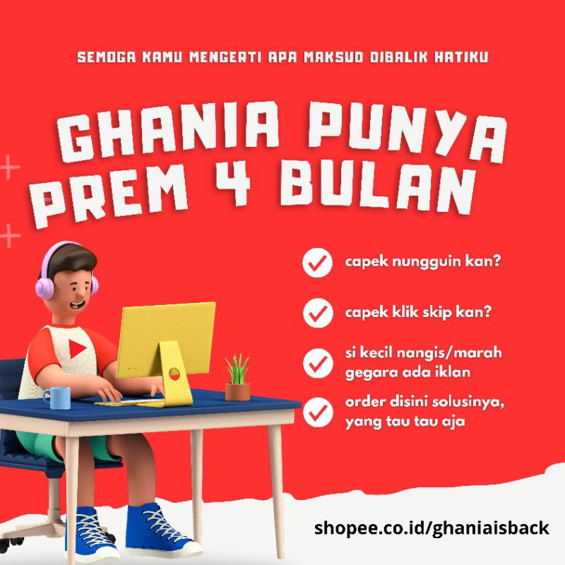 Jual ORDER DISINI 4 BULAN FULL GARANSI NO HOAX | Shopee Indonesia