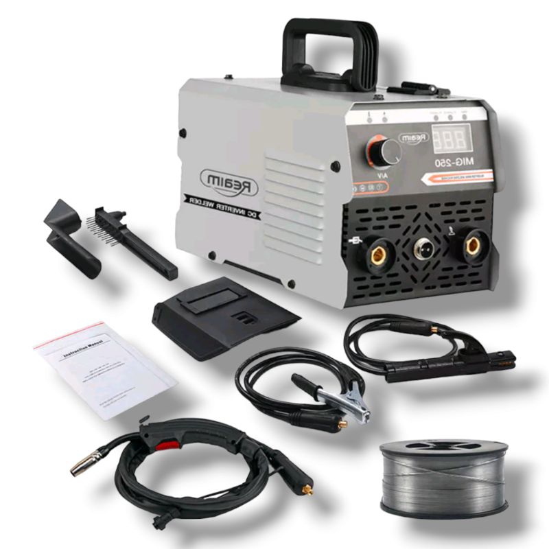 Jual Mesin Las Mig 450 Watt Reaim Las Listrik MIG-250 | Shopee Indonesia