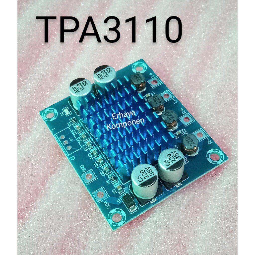 Jual TPA3110 | XH-A232 power Amplifier class D x 30watt stereo | Shopee Indonesia