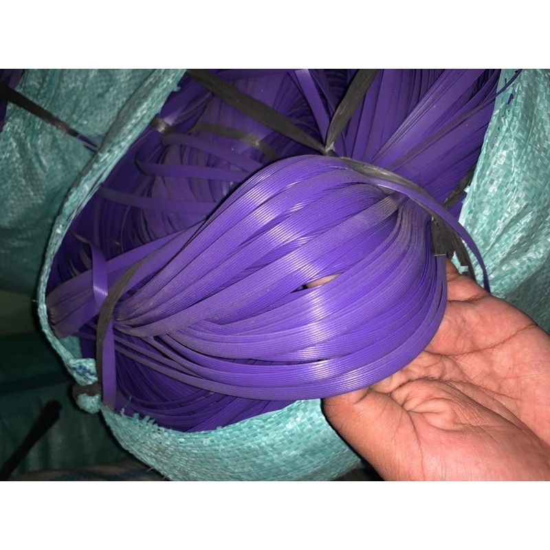Jual Tali rotan plastik sintetis bentuk pipi hrga per kg | Shopee Indonesia