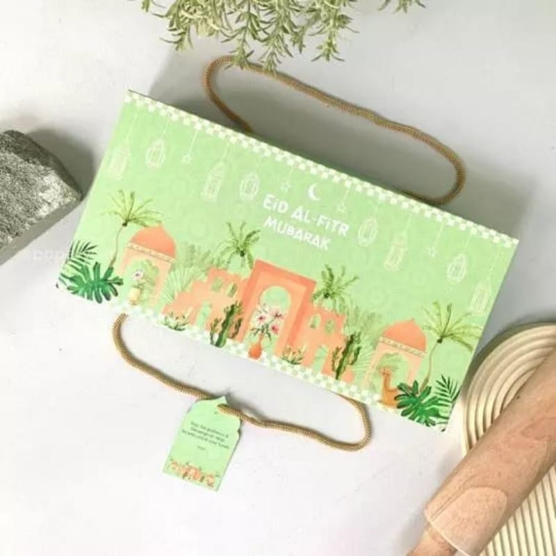 Jual Box Dus Kotak Packaging Kue Cookies Hampers Lebaran / Idul Fitri ...