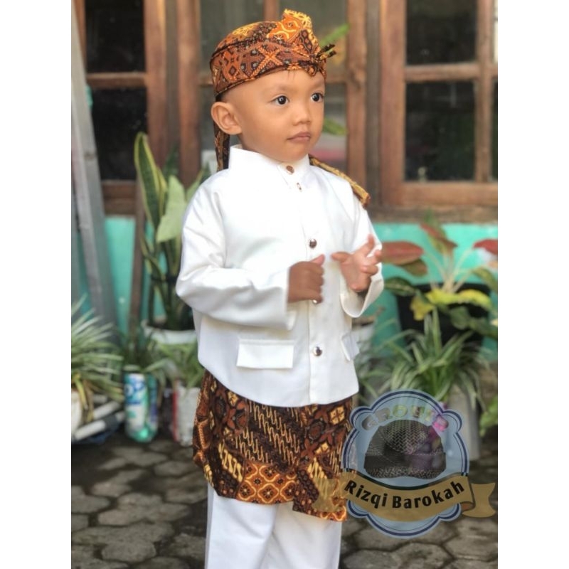 Jual SETELAN BASOFI ANAK ADAT SUNDA/ BAJU ADAT ANAK SUNDA & TOTOPONG ...