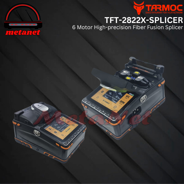 Jual Tarmoc TFT-2822X-SPLICER | 6 Motor Fiber Optic Fusion Splicer Alat ...