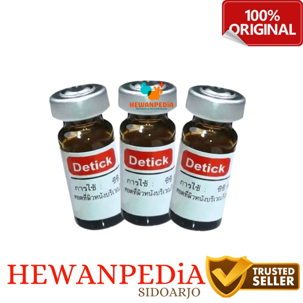 Jual DETICK 1 ml Hewanpedia - Obat Anti Kutu Skabies Kucing Anjing ...