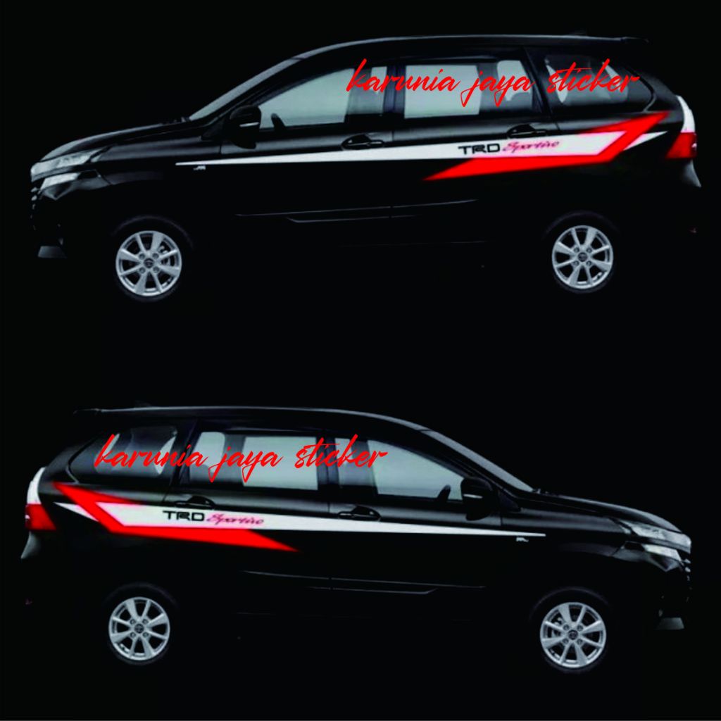 Jual Stiker mobil avanza cutting sticker mobil avanza xenia sigra calya ...