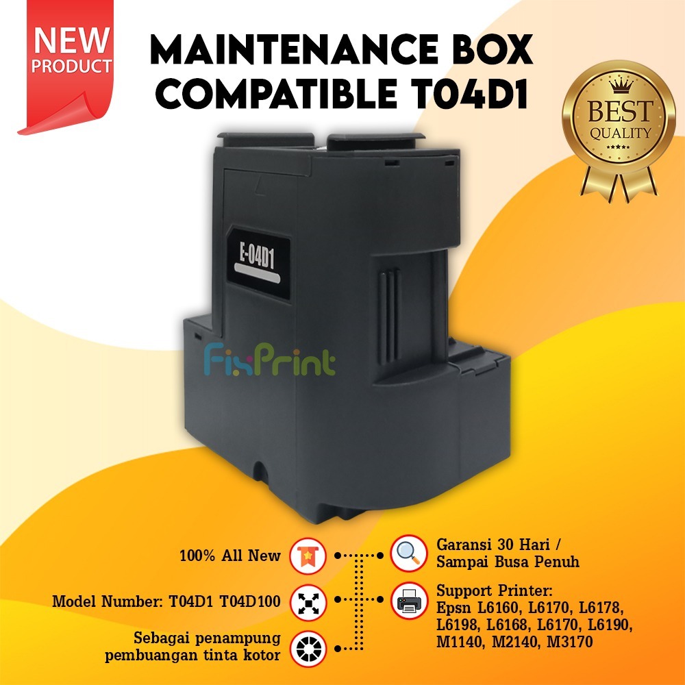 Jual Box Epson T04D1 EWMB2 Maintenance Printer L6160 L6170 L6190 L14150 ...