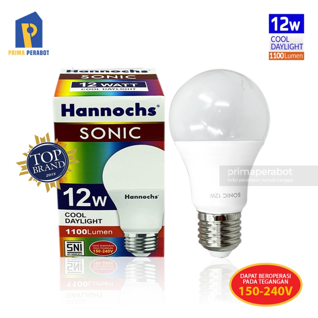 Jual Lampu LED Hannoch Sonic 12 Watt | Shopee Indonesia