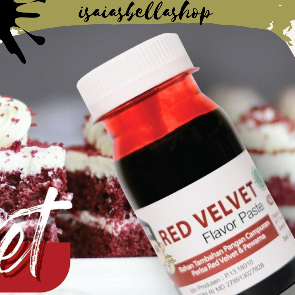 Jual Pasta Perisa Pewarna MOHLER 60gr||RED VELVET|Pasta Perisa Makanan ...