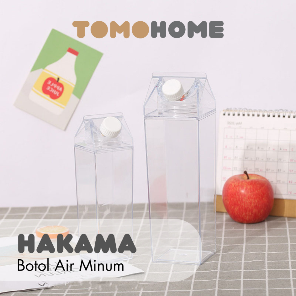 Jual TOMO - HAKAMA Botol Kulkas Air Minum Estetika Botol Milk Minuman ...